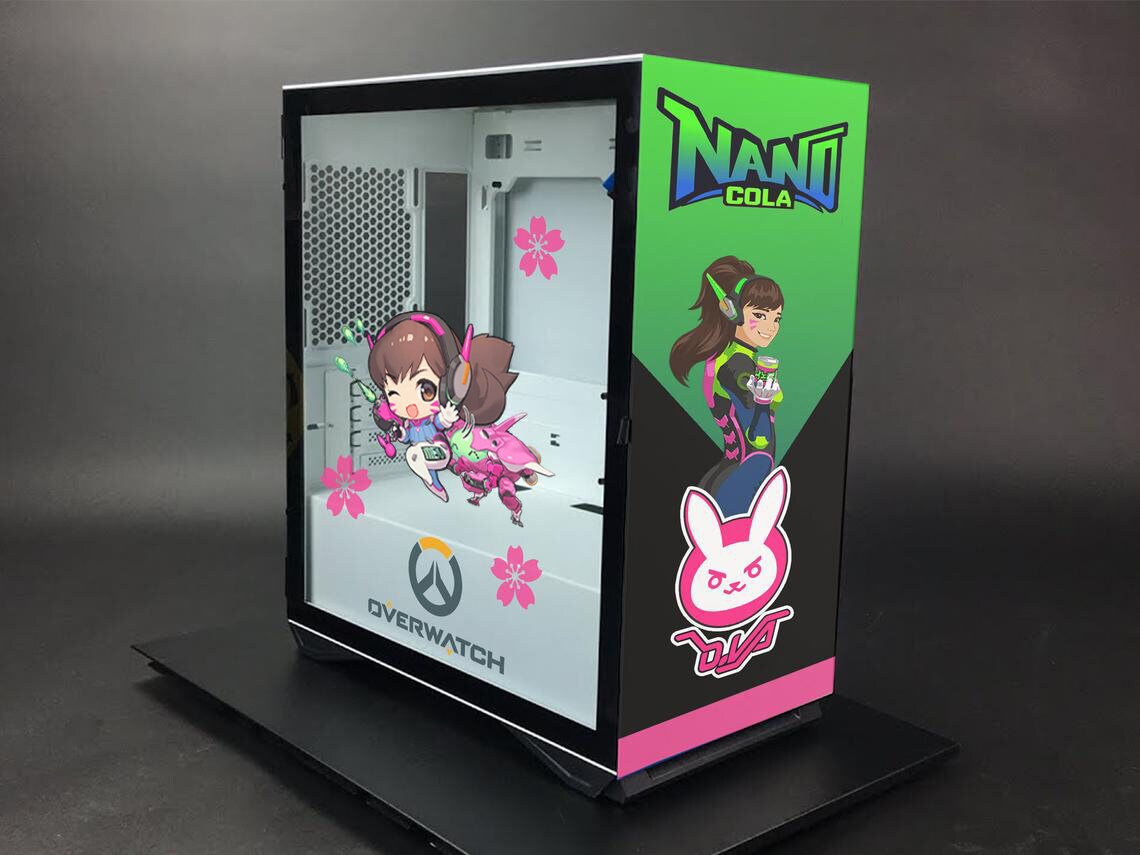 DVA Overwatch Nano Cola PC Custom Gaming Computer Case | Etsy