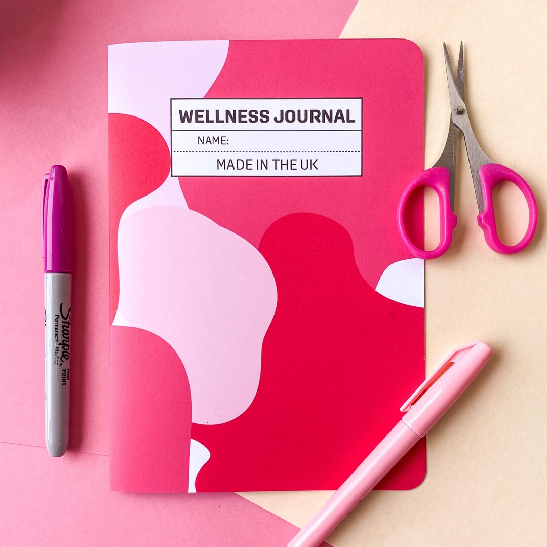 A5 Wellness Notebook Self-care Notebook 30 Pages Water - Etsy