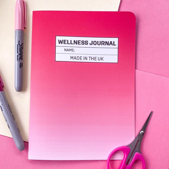 A5 Wellness Notebook Self-Care-Notebook 30 Seiten - Etsy