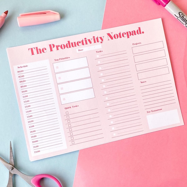 To Do List Pad - Etsy