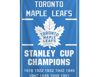 Toronto Maple Leafs Flag | Etsy Australia
