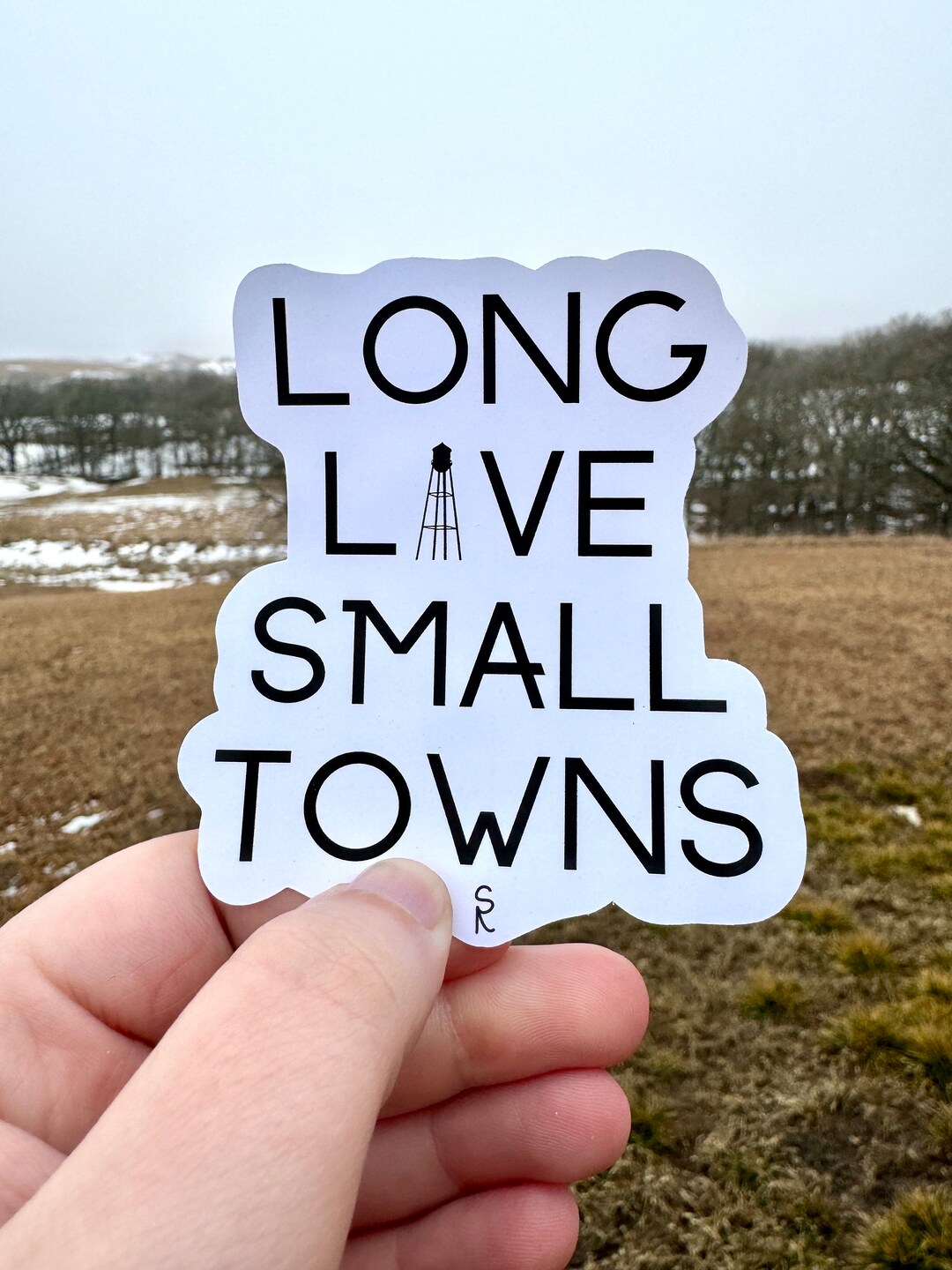 Long Live Small Towns Sticker - Etsy