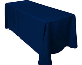 Navy Blue Tablecloth - Etsy