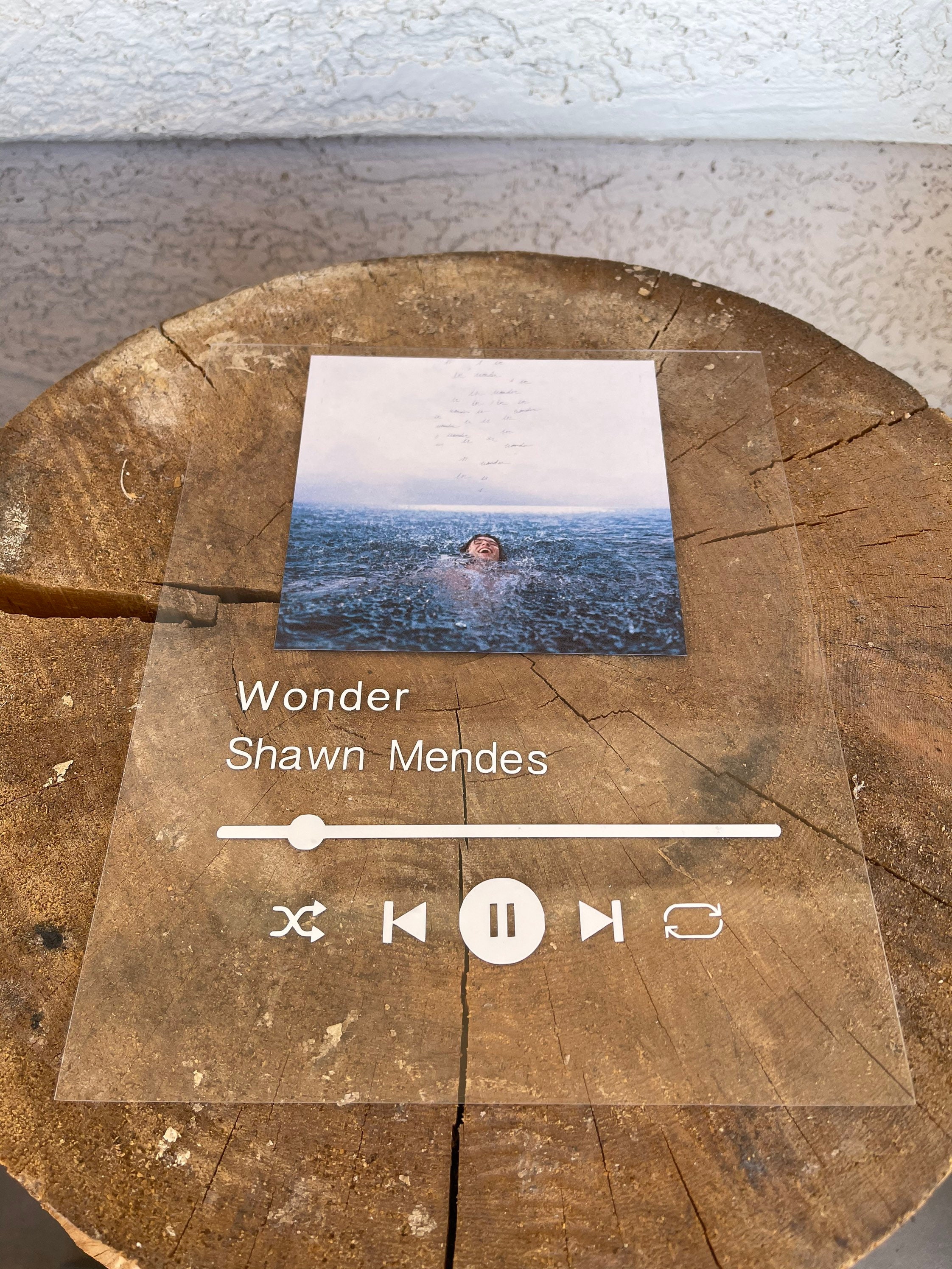 Custom Acrylic Music Plaque Personalized Album Plaque | Etsy