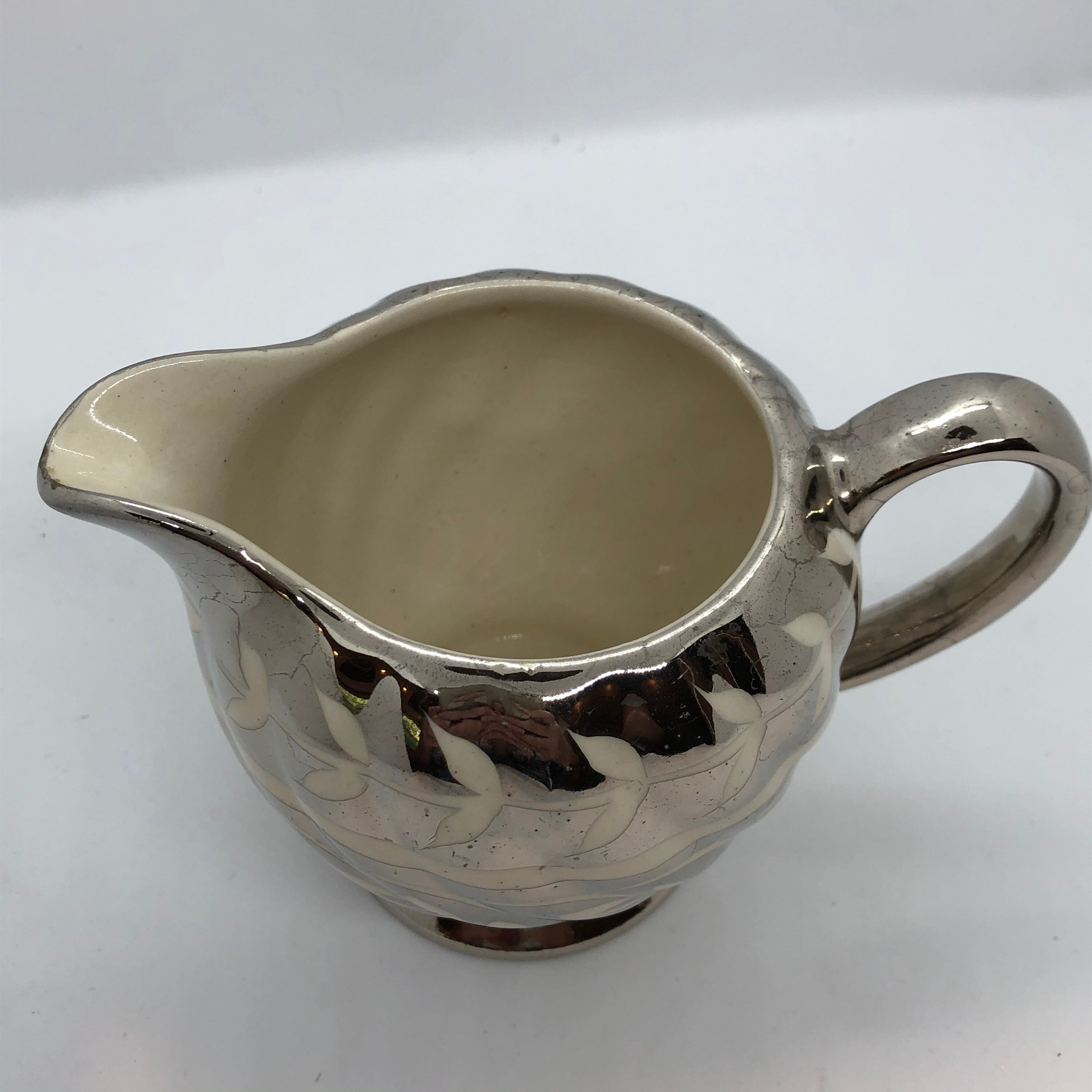 Sadler Hand-painted Milk and Cream Pitcher - 1601 R - Made in England ...