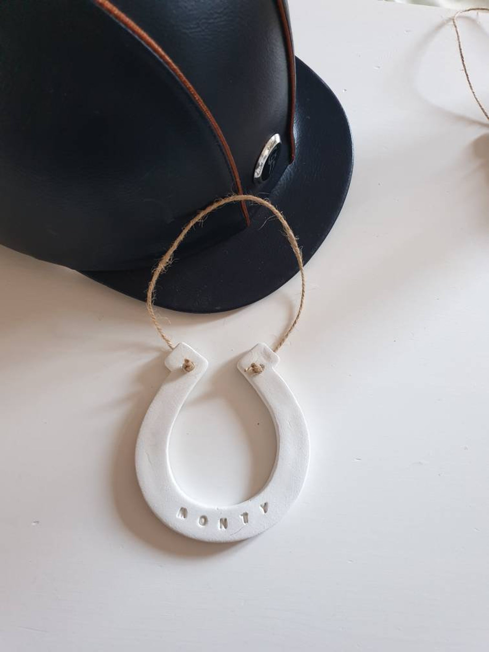 Personalised Engraved Ceramic Horse Shoe Engraved Giftshorse - Etsy UK