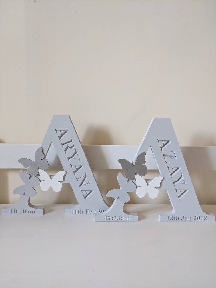 Personalised Children's/baby Name Letter/plaque/sign Free | Etsy UK