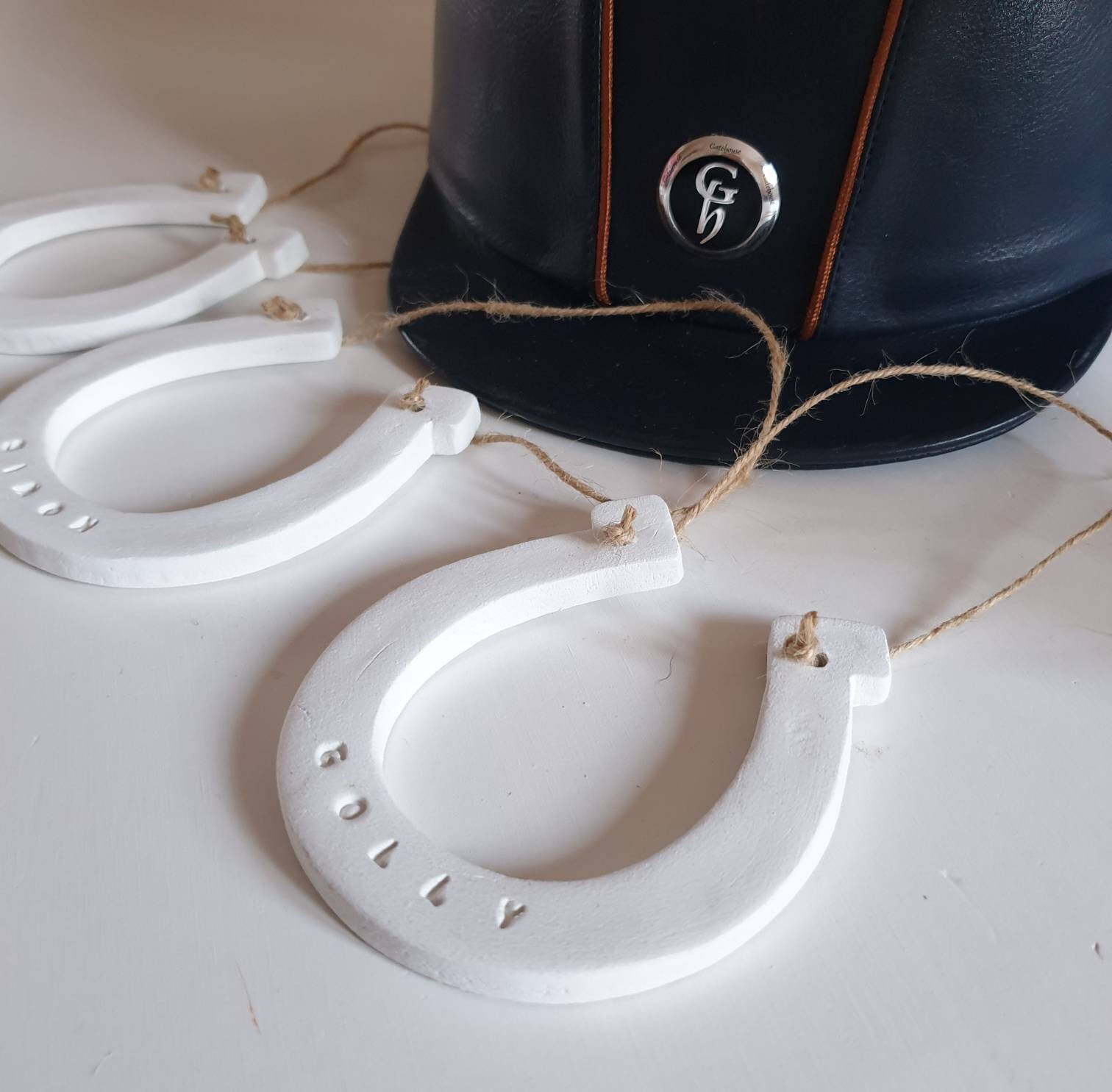 Personalised Engraved Ceramic Horse Shoe Engraved Giftshorse - Etsy UK