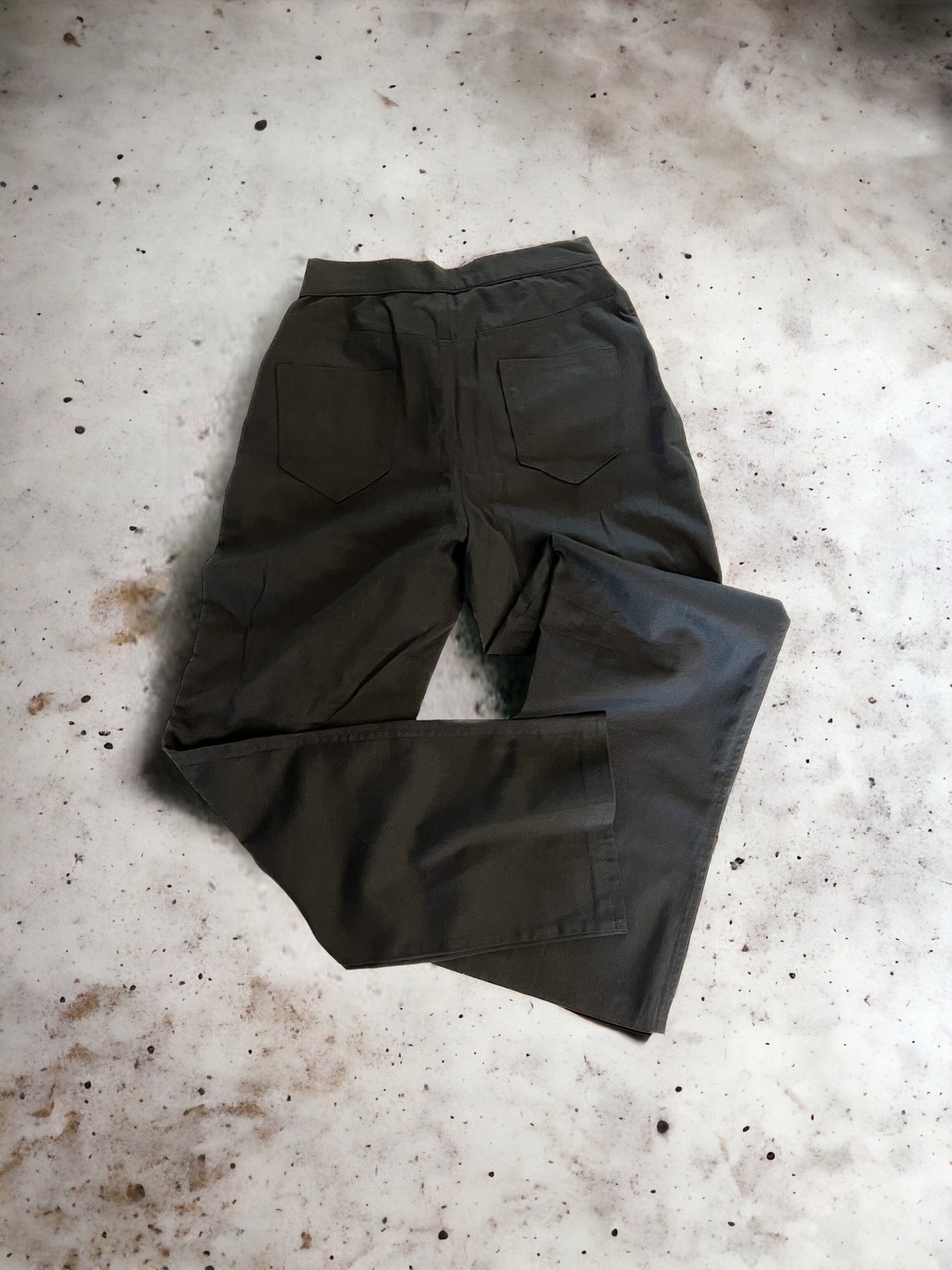 Metal Minx Street Wide Leg Buckle Pants Size 28 Goth Metal Punk Rocker ...