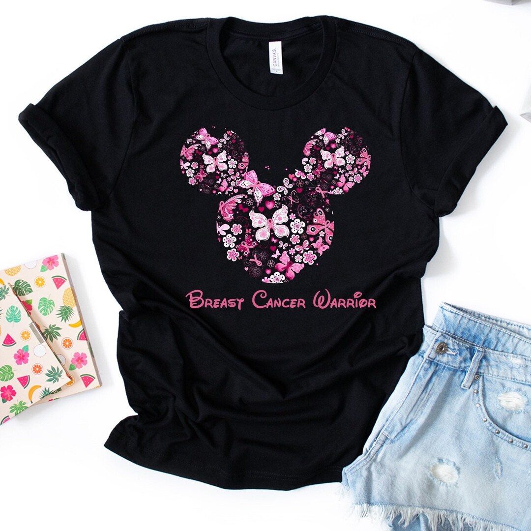 Cancer Awareness Shirt, Disney Cancer Warrior Support Shirt/breast ...