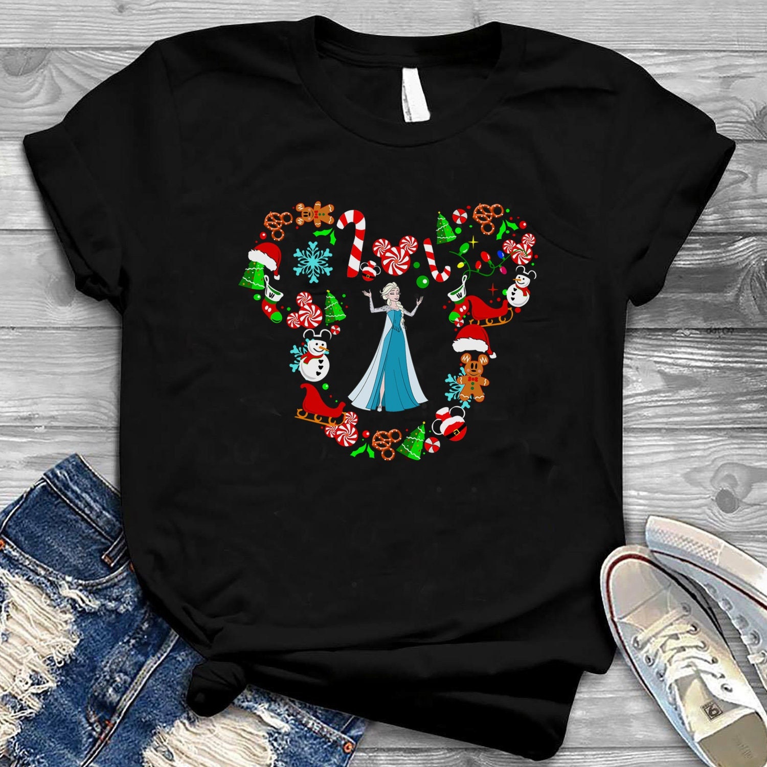 Disney Frozen 2 Shirts/elsa-anna Disney T-shirt-women Unisex - Etsy