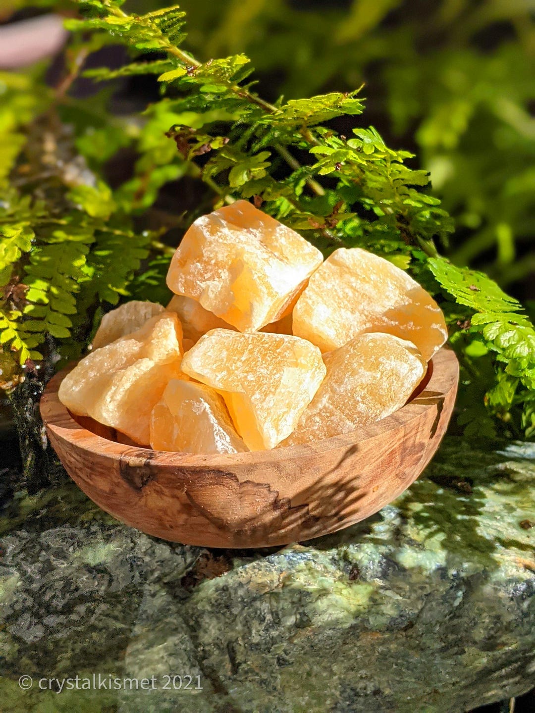 Orange Calcite Crystal Raw Rough Consciously Sourced - Etsy