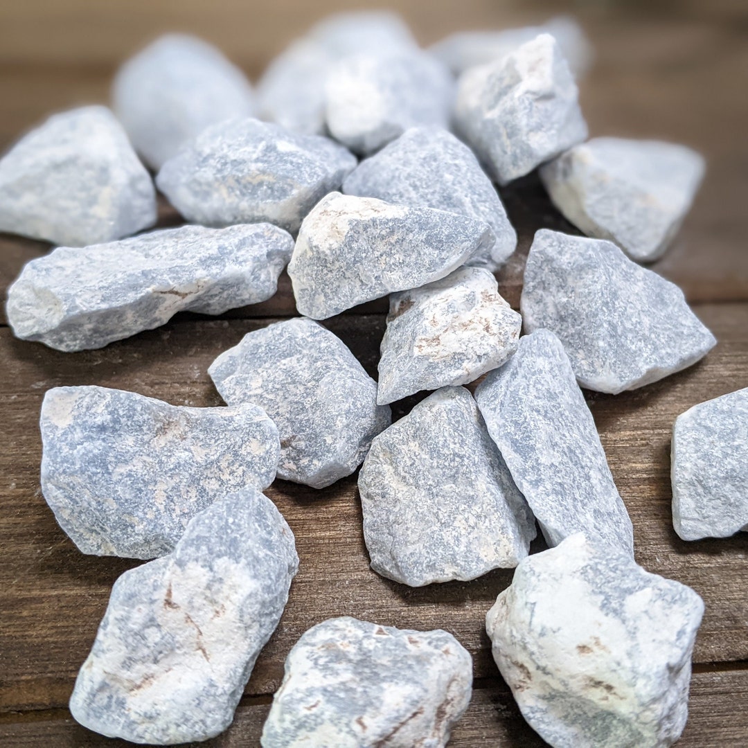 Beautiful Blue Raw Angelite Crystal Ethically Sourced From Peru - Etsy