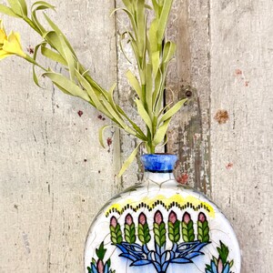 Isreali Pottery Hebrew Tea Flask Decor - Etsy