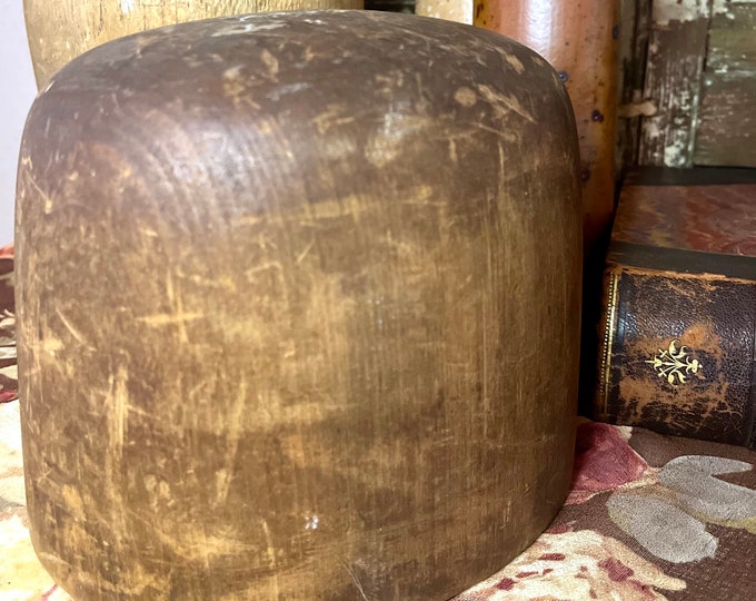 Antique Millinery Hat Form Hat Block Pillbox Wood - Etsy