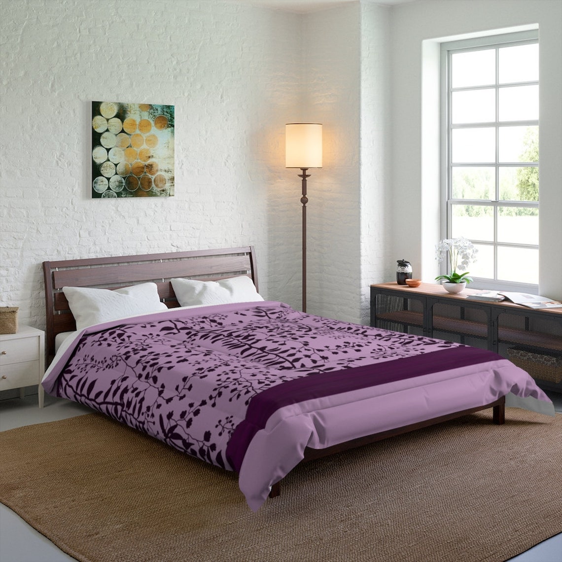 Comforter Lavender Freesia Bella Swan Bedding Twilight Saga - Etsy