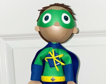 Super Why Doll - Etsy