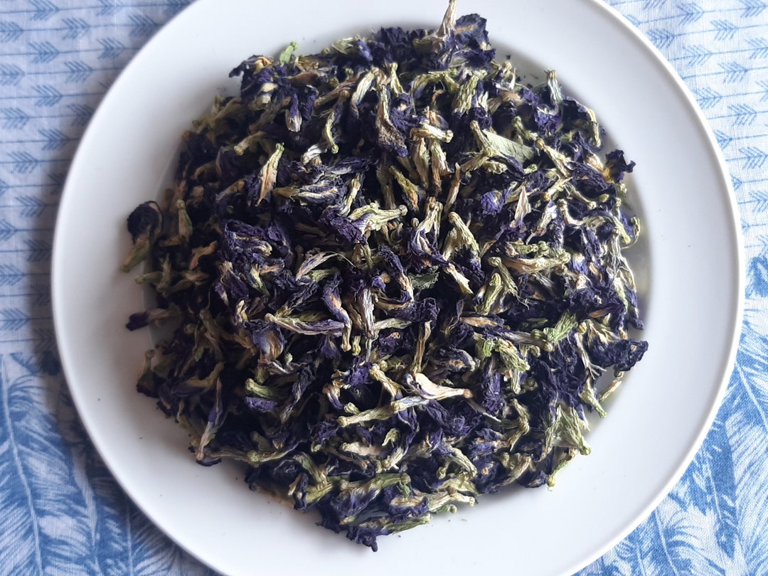 Dried Blue Pea Flower-dried Butterfly Pea Flower-dried Flowers-dried ...