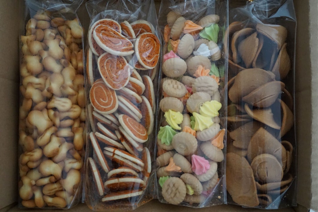 Four in One Asian Snacks Bundle-southeast Asia Biscuits-asian Snacks ...