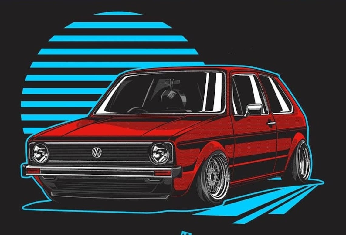 Custom Your Car Illustration/ Car Line Art Drawing/ Digital | Etsy