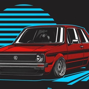 Custom Your Car Illustration/ Car Line Art Drawing/ Digital ...