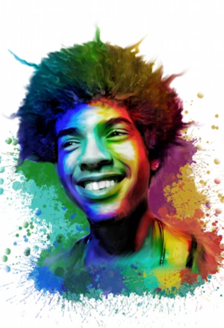 Custom create your photo into awesome water color pop art/wpap | Etsy