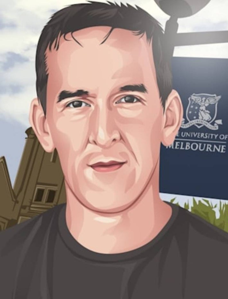 Cartoon Portrait Custom Cartoon Portrait Vector Art Custom - Etsy