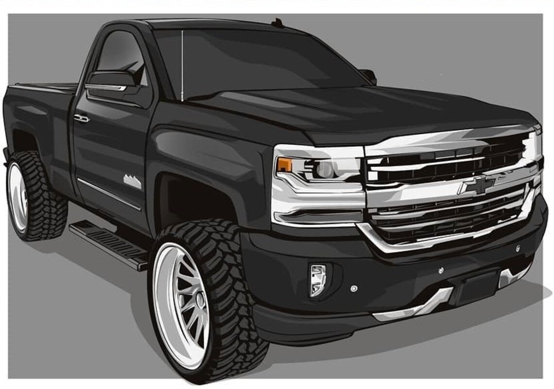 Custom Your Car Illustration/ Car Line Art Drawing/ Digital | Etsy