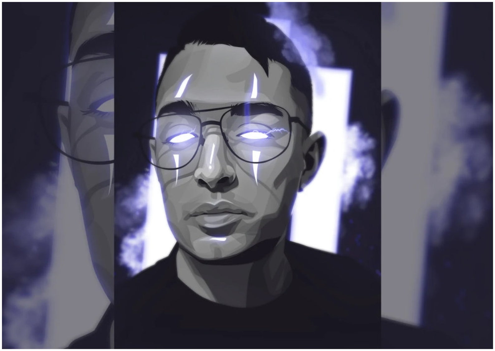 Draw Yourself in Amazing Illustration Portrait - Etsy