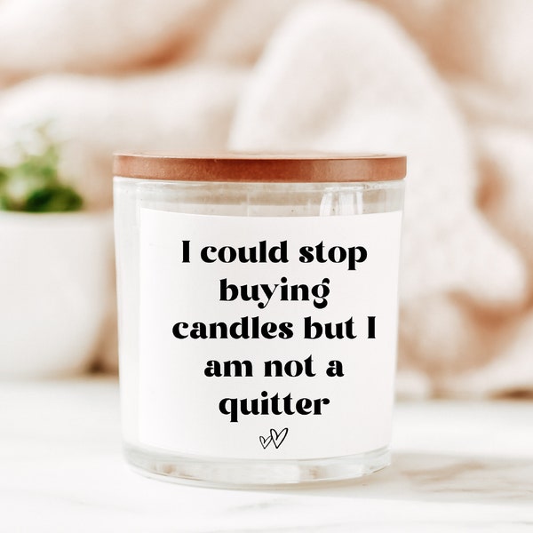 Funny Quotes Candle - Etsy