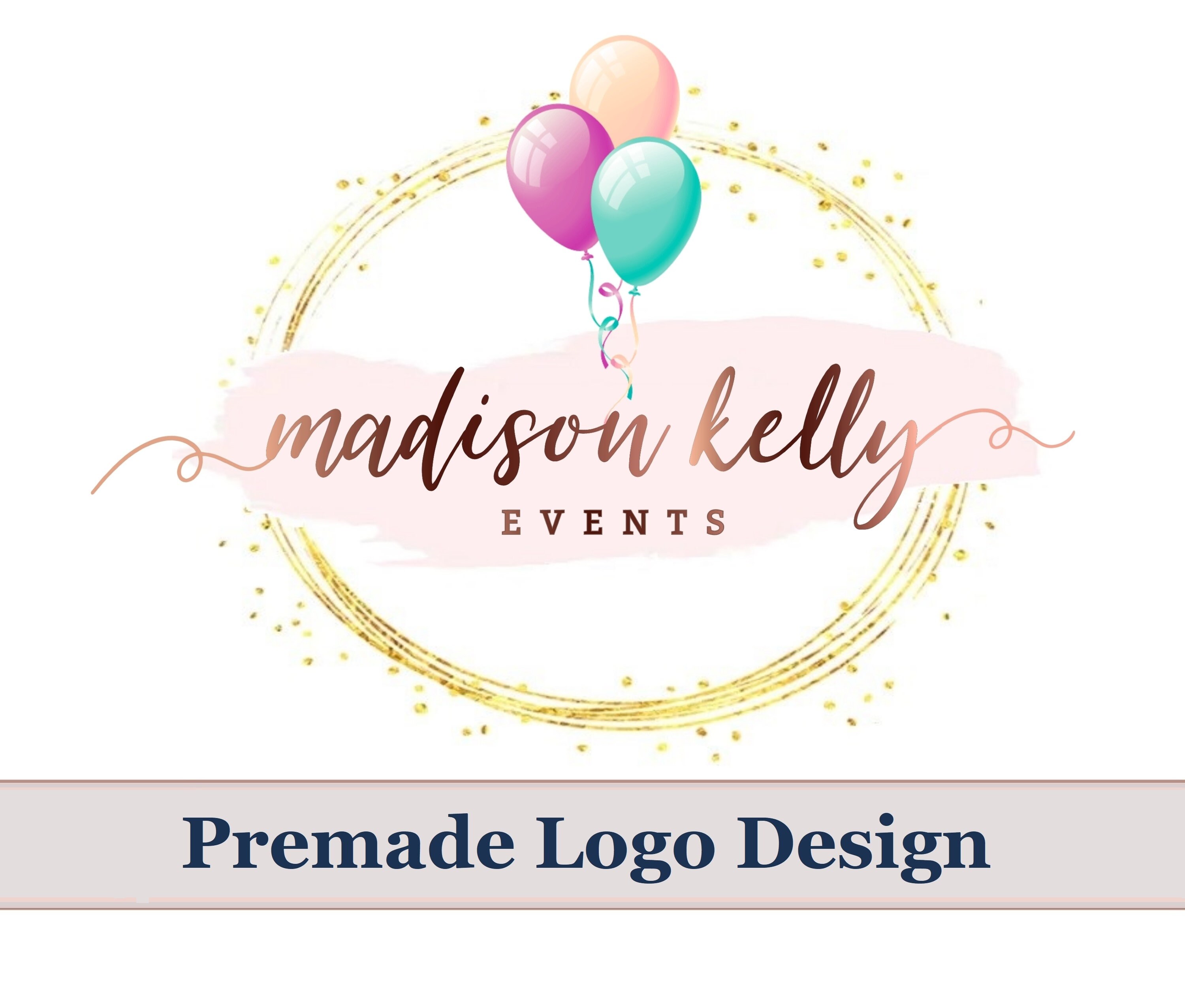 Balloon Logo Event Planner Logo Party Decoration Logo | Etsy Balloon Logo Event Planner Logo Party Decoration Logo | Etsy
