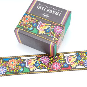 Pavilio Inti Raymi Bird PE Tape / Birds and Floral Decorative Tape ...