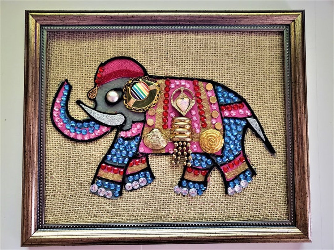Elephant Craft by Delia Lara - Etsy