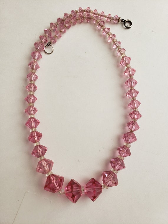 pink austrian crystal - Gem