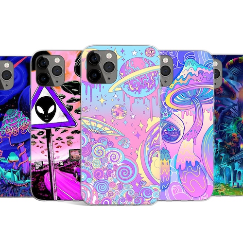 Psychedelic Trippy Phone Case Visuals Colours for Iphone 14 - Etsy UK