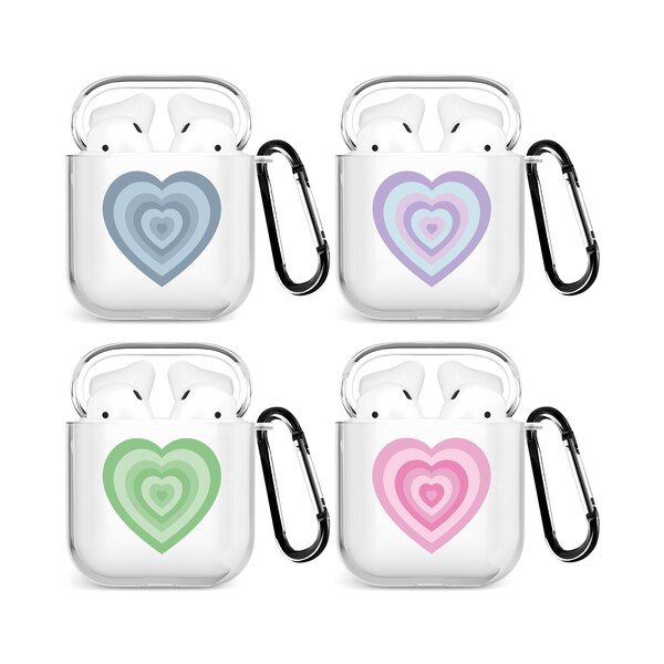 Clear Heart Airpods Case - Etsy