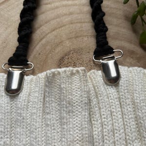 Black Mitten Clips,mitten Savers, Glove Clips for Adults,adult Mitten ...