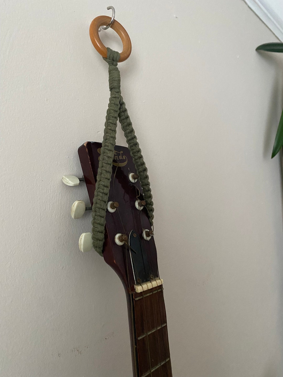 Green Ukulele Hanger, Ukulele Hook, Music Home Decor, Ukulele Strap ...
