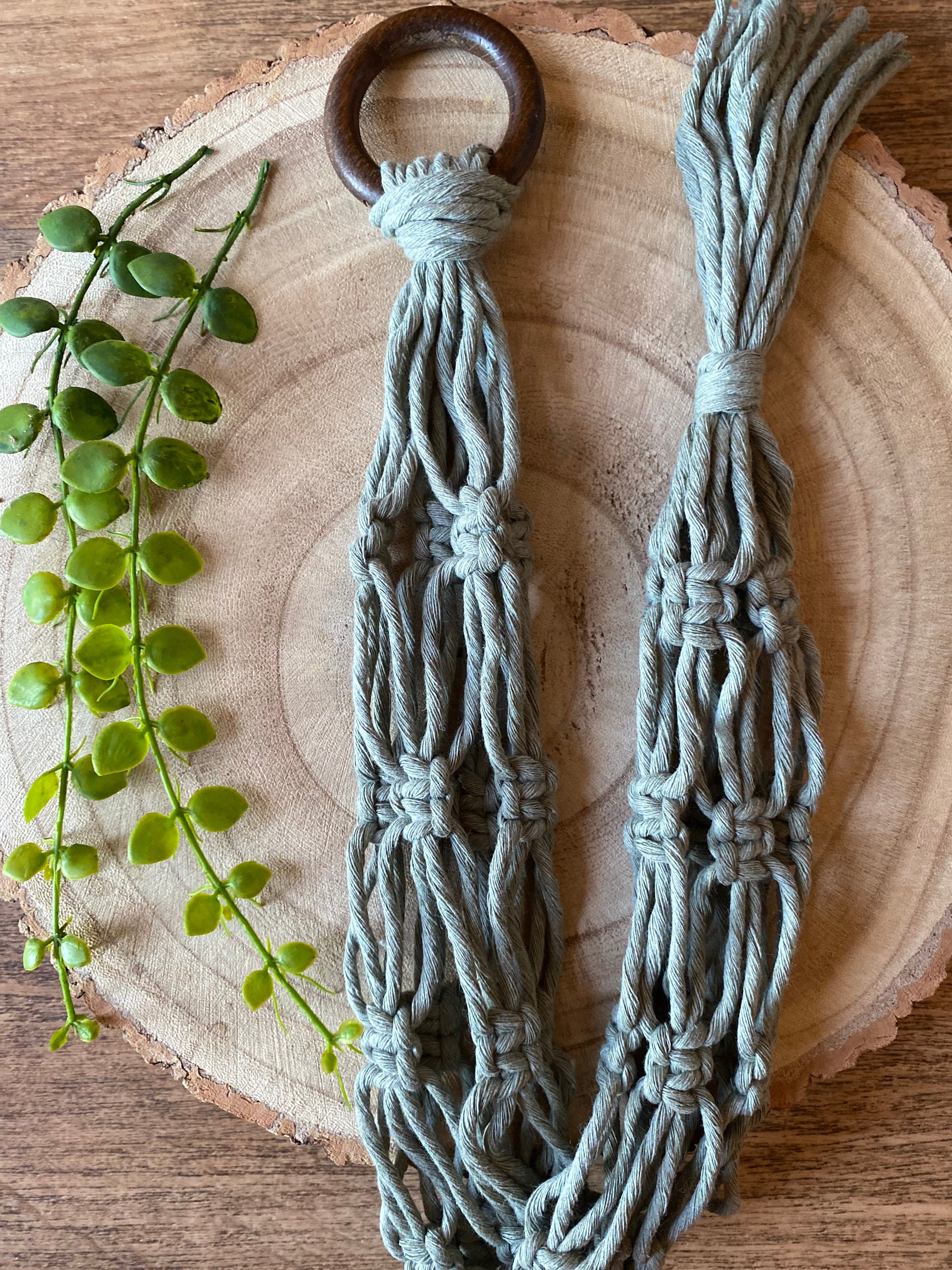 Sage Green Macrame Food Storage Vegetable Keeper Pantry Bag - Etsy