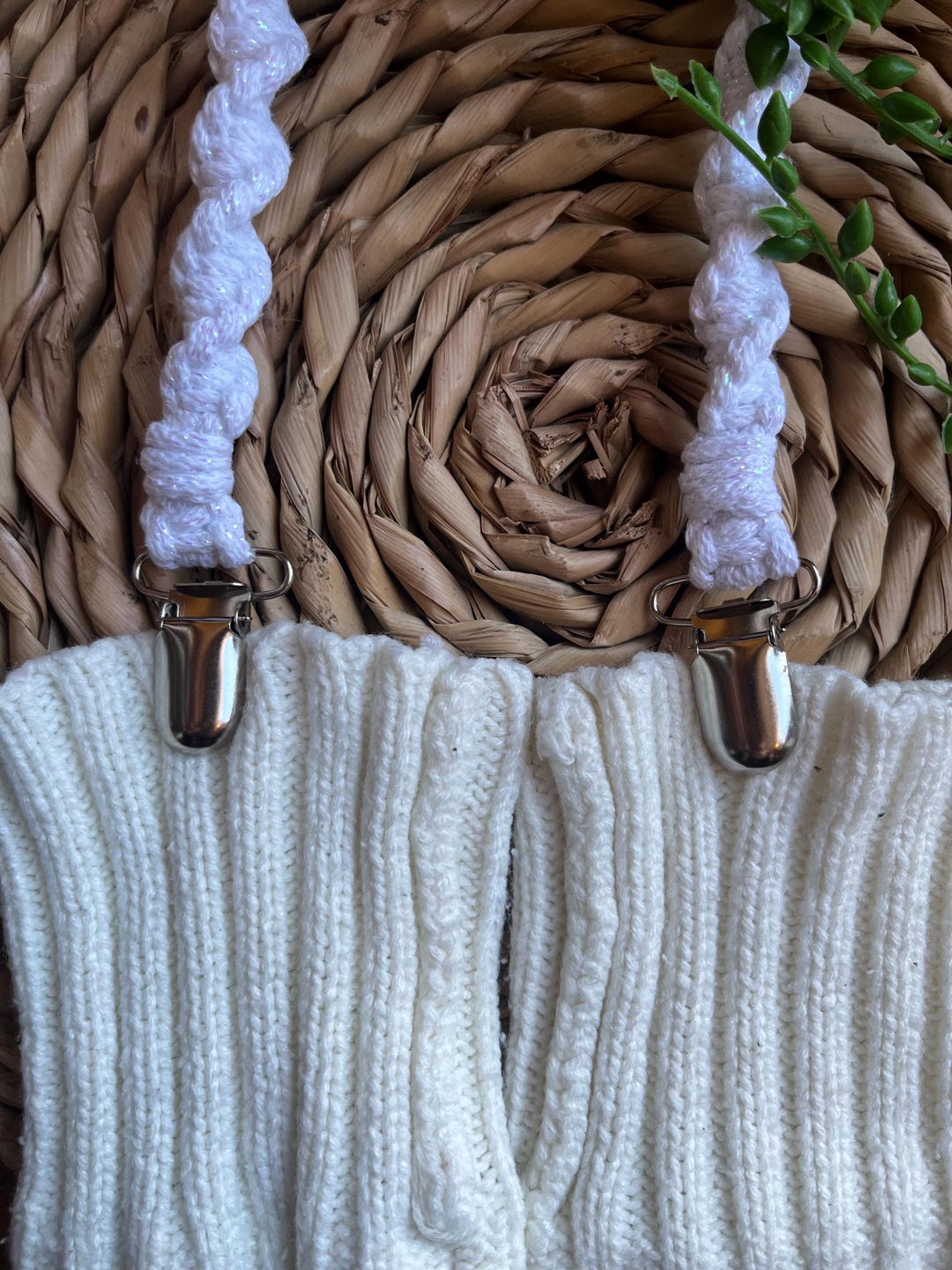 White Mitten Clips, Mitten Savers, Glove Clips for Adults, Adult Mitten ...