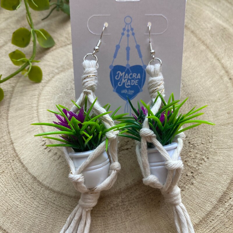 Plant Earrings - Etsy