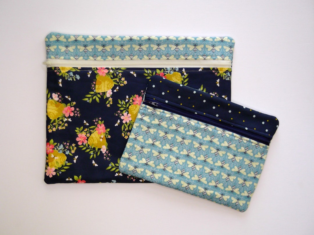 PROJECT BAG Set. the Finished Project Bags Are Themed With Honeycomb ...