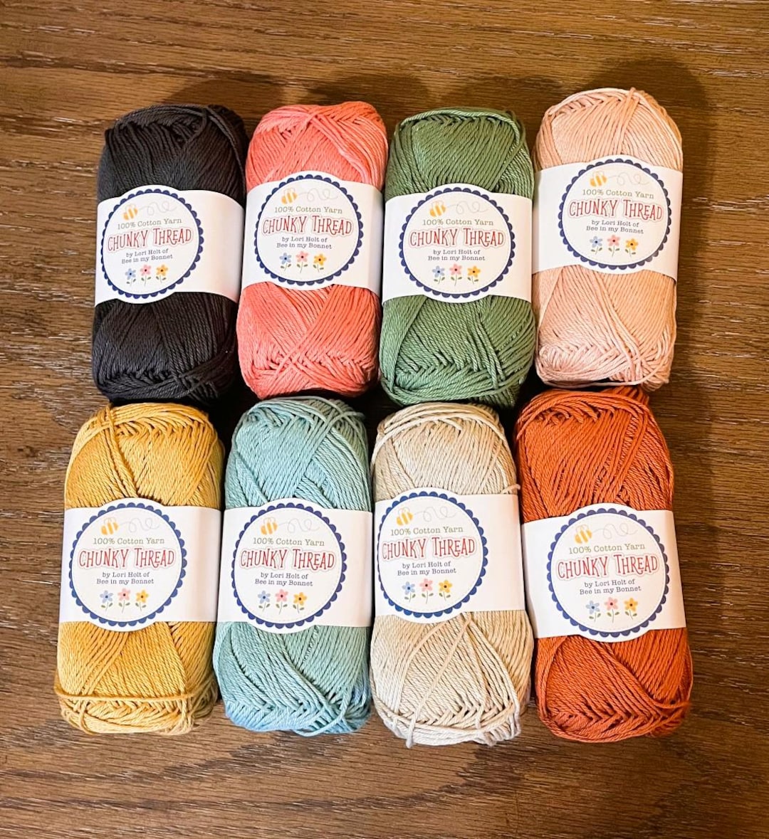 NEW 2025 CHUNKY THREAD Colors. Blossom, Chalkboard, Morning, New Penny ...