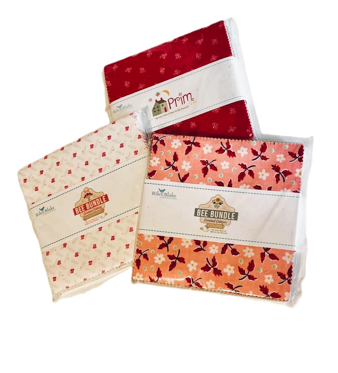 LIMITED EDITION Colors and Background Bee Bundle and PRIM 5 Inch Stackers (42 Pieces Each,3 ...