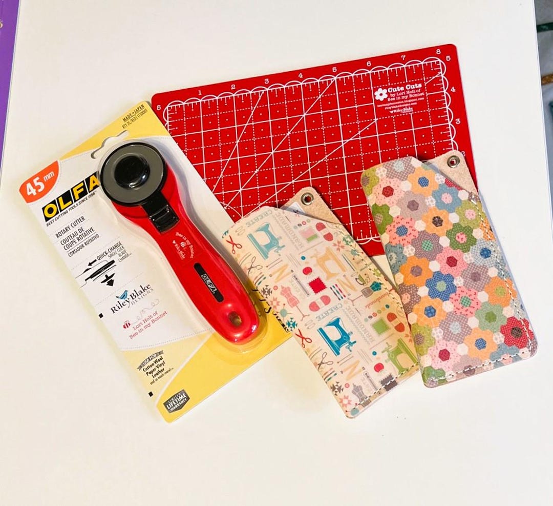 ROTARY Cutter, Cute Cut MAT, Leather Rotary SHEATH. Rotary Cutter is an ...