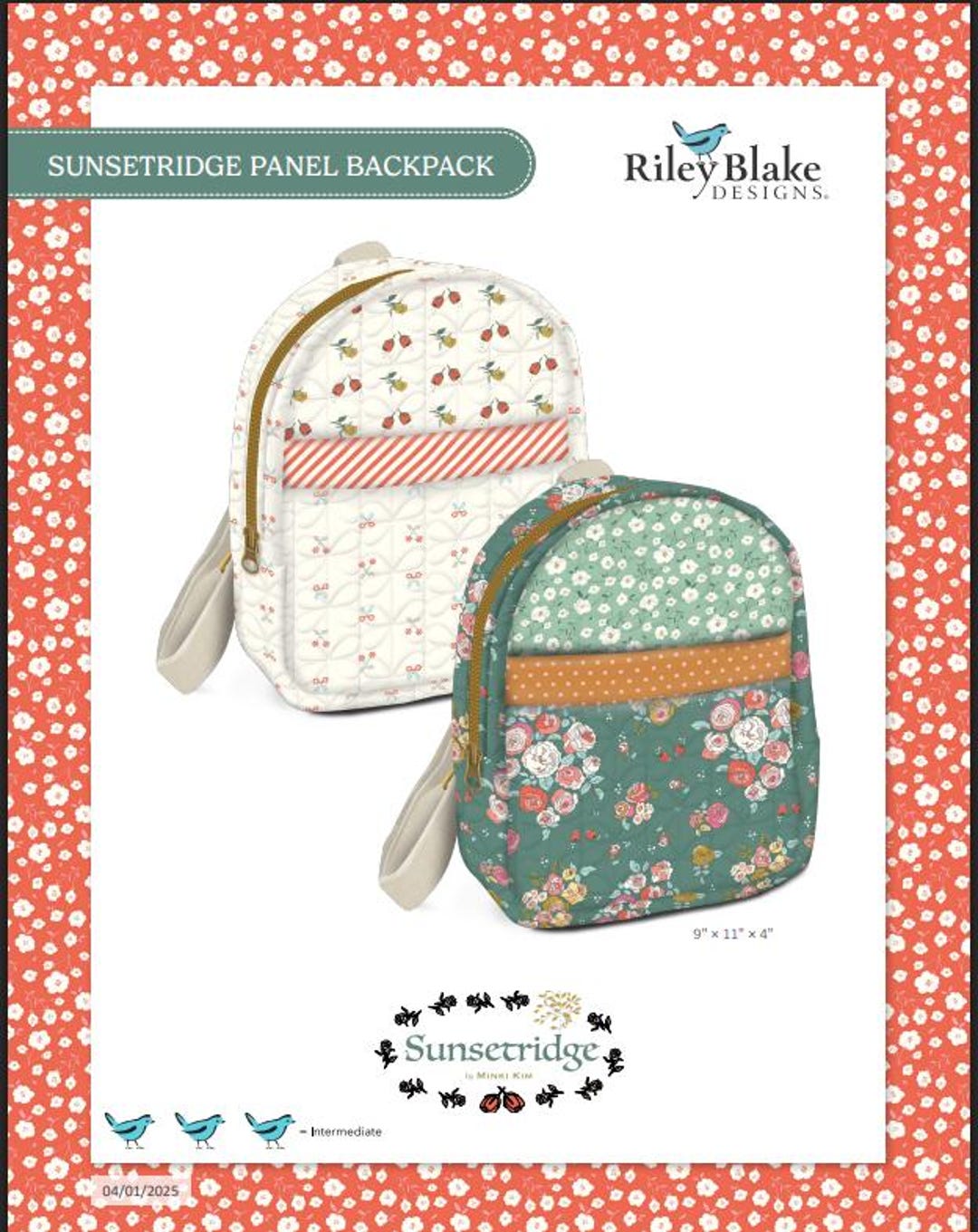 SUNSETRIDGE BACKPACK PANEL. Panel & 2 Hardware Sets. Option to Add ...