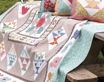 All 6 MERCANTILE QUILT SEEDS Patterns by Lori Holt of Bee in My Bonnet ...