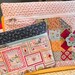 HABERDASHERY HAT Set of Two Finished Project Bags. Created From the ...