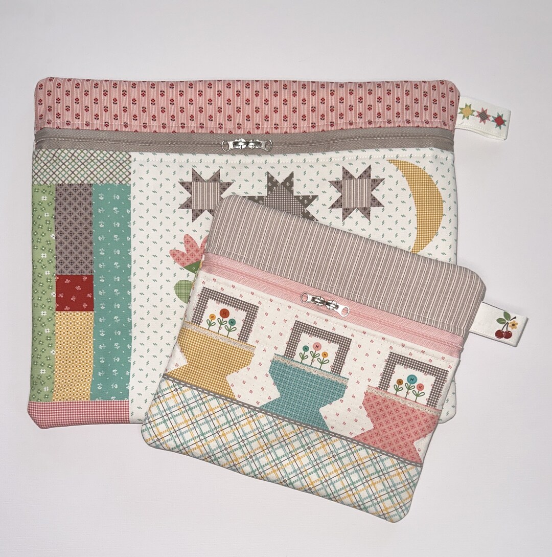 Project Bag Set PRIM BASKETS. Made From Zippy Bags 2 Panels by Lori ...