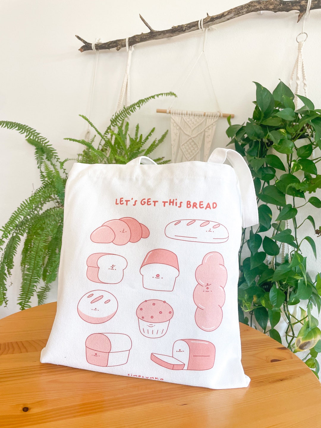 Bread Tote Bag, Bread, Bread Tote Bag, Bread Bag, Tote Bag, Totes, Bags ...